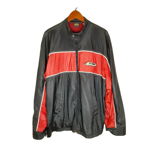 Jackets & Coats | Rare Fmf Flying Machine Factory Red And Black Racing ...